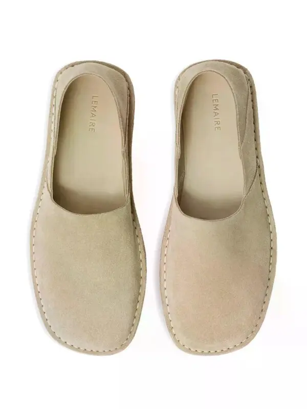 LEMAIRE Square-toe Slip-on Loafers