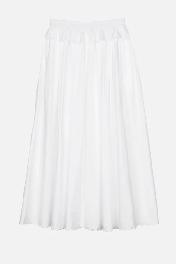 Cecilie Bahnsen Cbdalia Skirt - Bianco