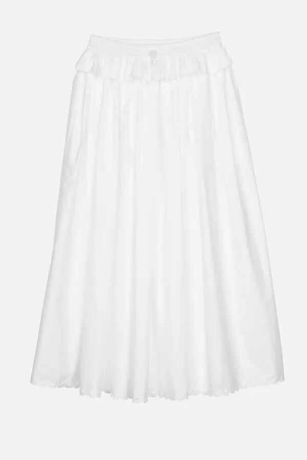 Cecilie Bahnsen Cbdalia Skirt - White