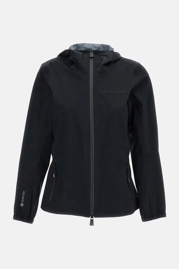 Moncler Valles Windbreaker Jacket - Black