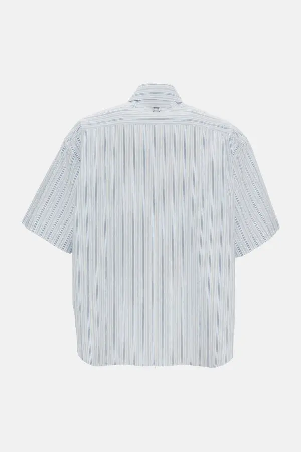 WOOYOUNGMI Short-sleeve Striped Shirt