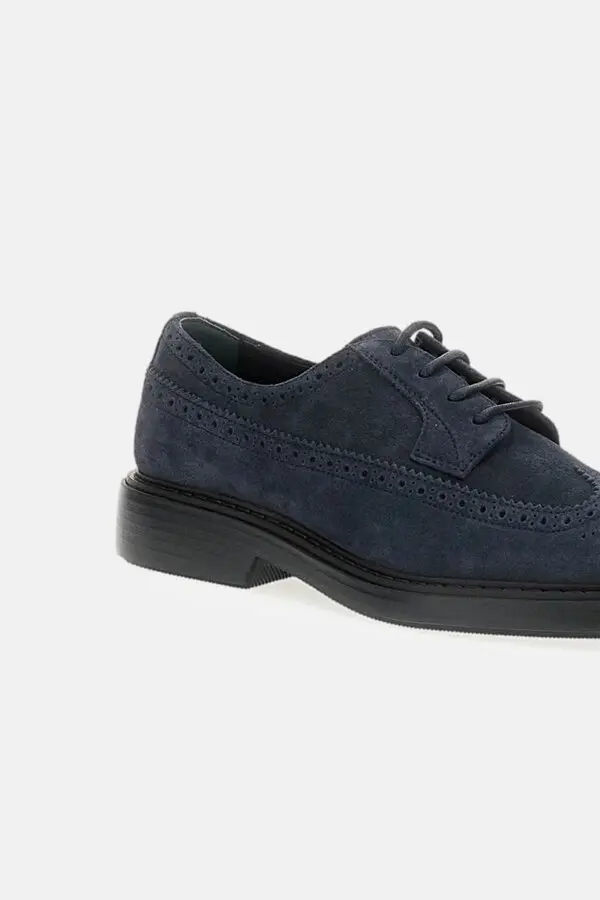 Hogan H704 Perforated Derby Shoes
