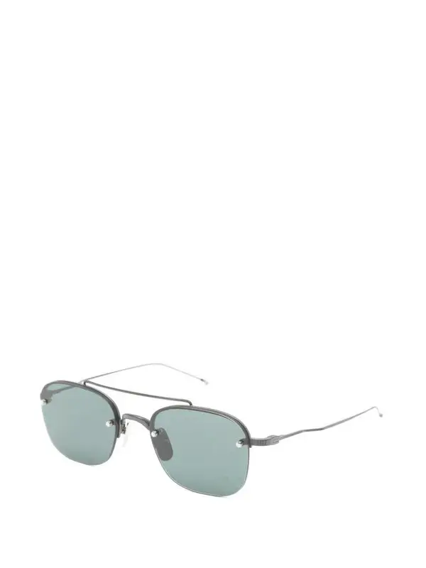 Thom Browne Pilot Frame Sunglasses - Grey