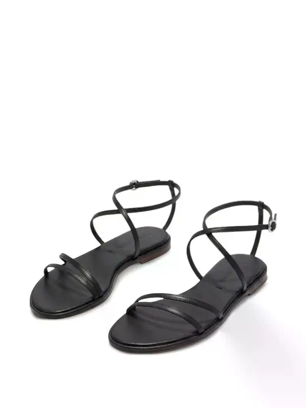 AeydĒ Rabea Strappy Sandals - Black