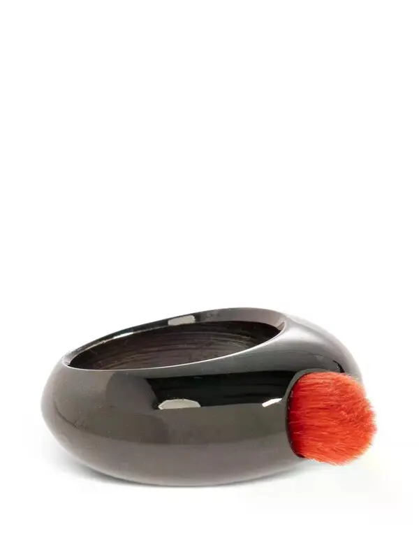 Issey Miyake Polished Ring - Black