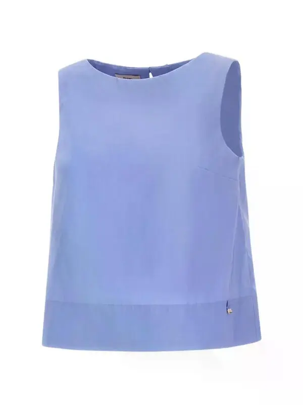 Herno Boat Neck Top - Blue