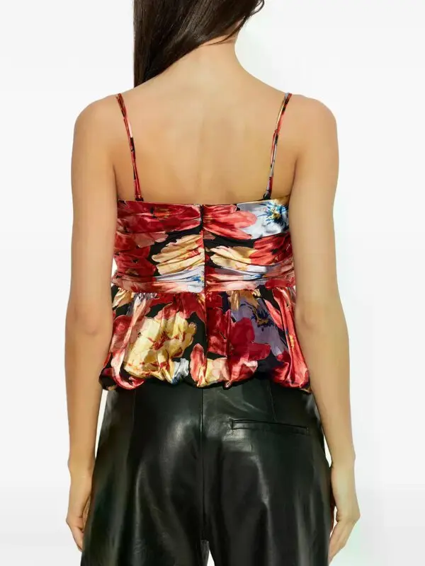 GESTUZ Floral Print Top