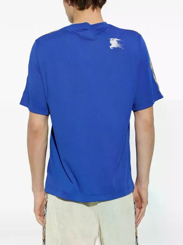Burberry Check Trim Jersey T-shirt