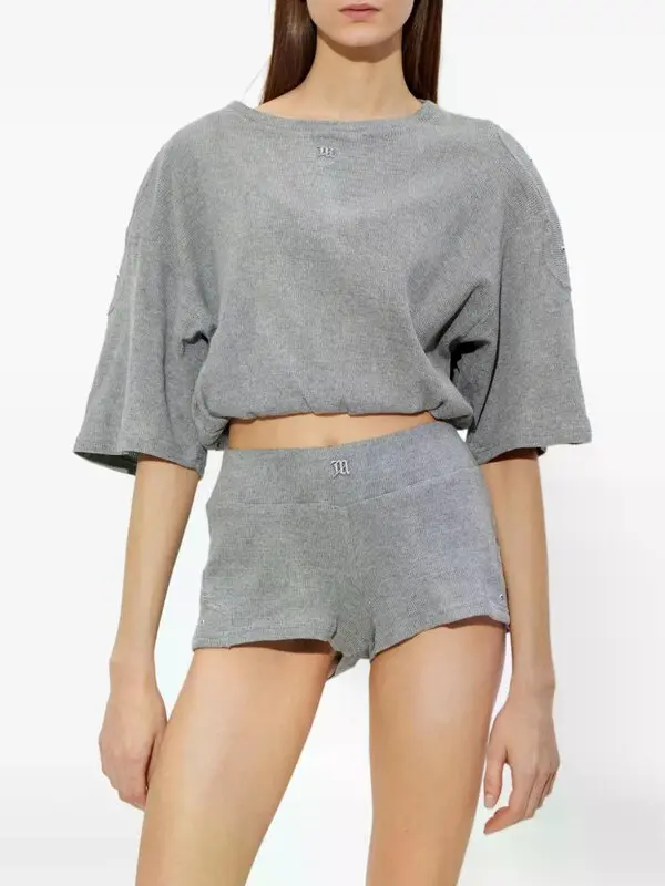 MISBHV Knitted Cropped T-shirt