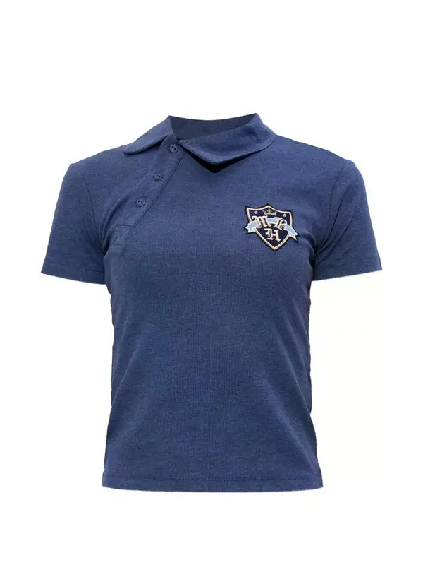 MISBHV Patch-detail Polo Shirt - Blue