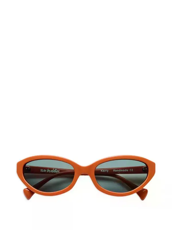 SUN BUDDIES Oval-frame Sunglasses - Orange
