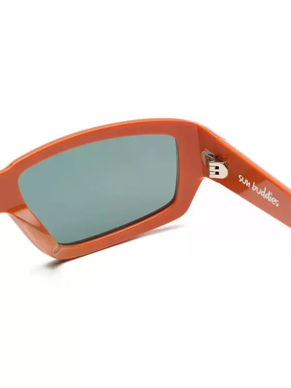 SUN BUDDIES Rei Rectangle-frame Sunglasses