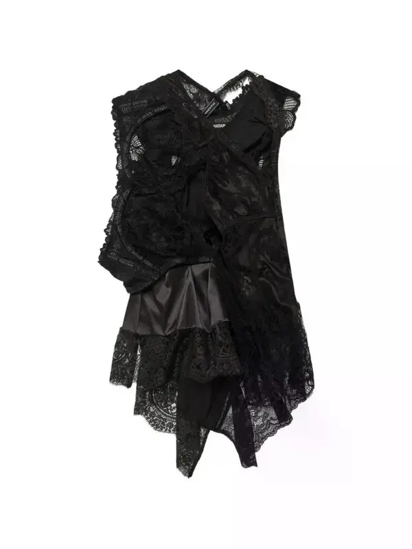 Junya Watanabe V-neck Layered Top