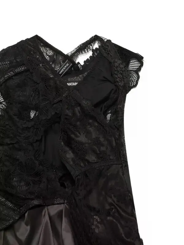 Junya Watanabe V-neck Layered Top