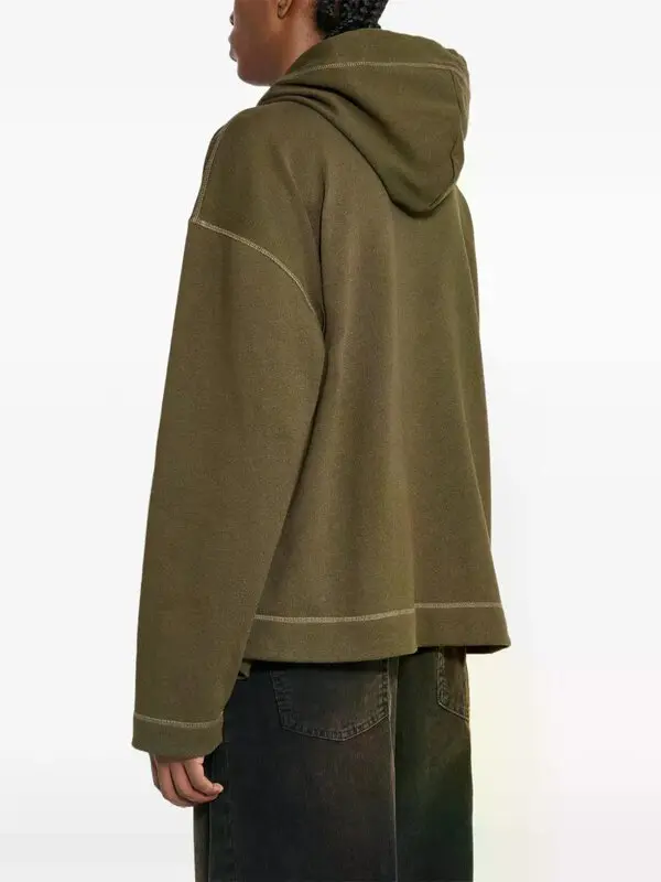 MARGARET HOWELL Buttoned Hoodie
