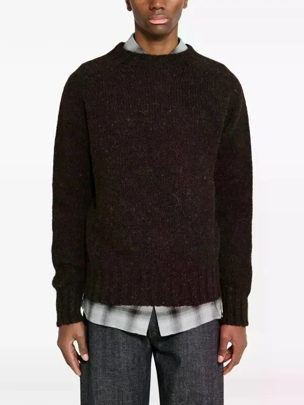 MARGARET HOWELL Crew-neck Wool Sweater