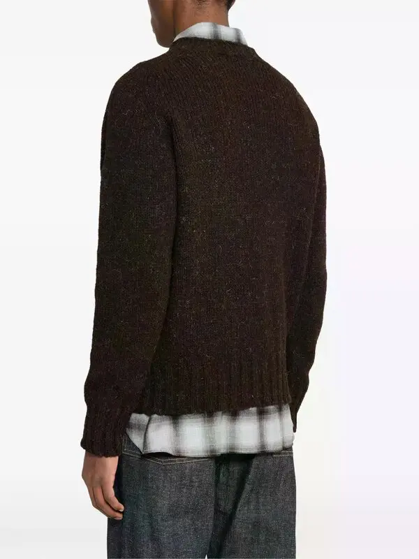 MARGARET HOWELL Crew-neck Wool Sweater
