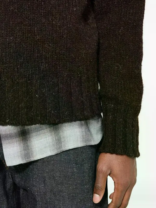 MARGARET HOWELL Crew-neck Wool Sweater