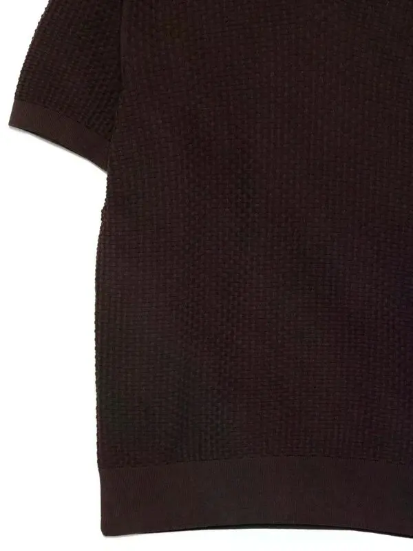 BOSS Texture V-neck T-shirt