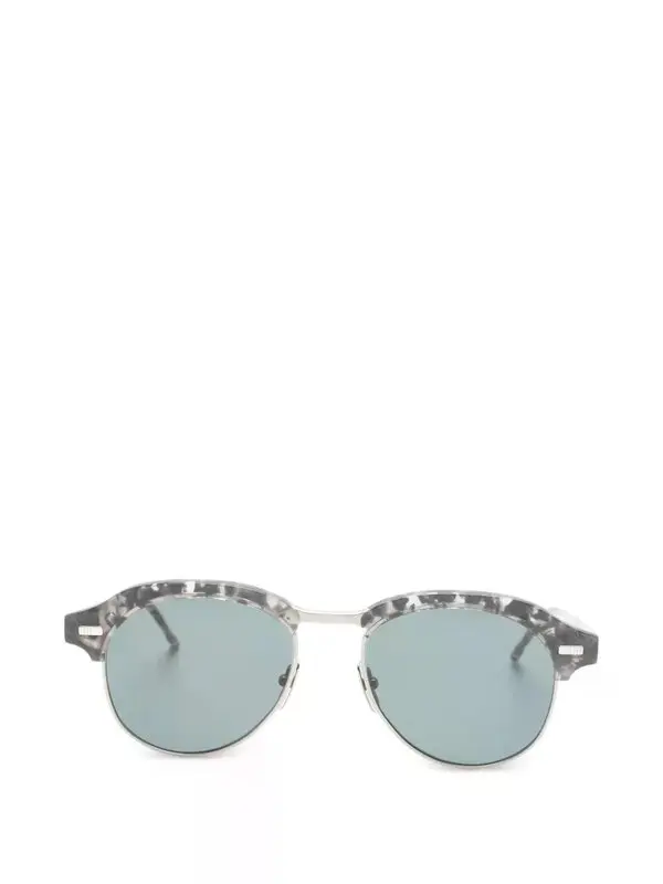 Thom Browne Round-frame Sunglasses - Grey