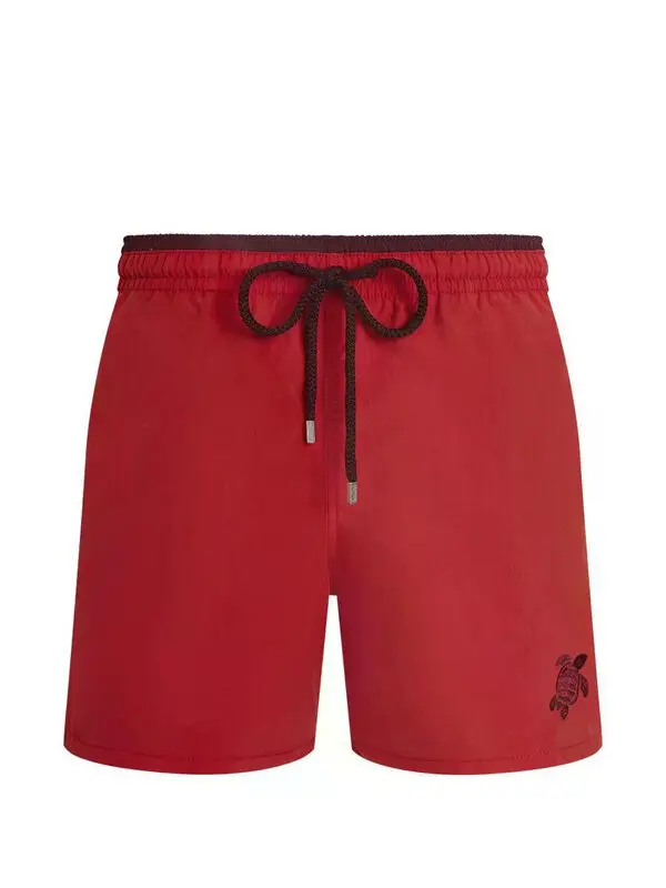 Vilebrequin Logo-detail Swim Shorts - Red