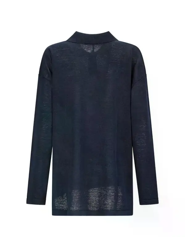 Max Mara Buttoned Cardigan - Blue