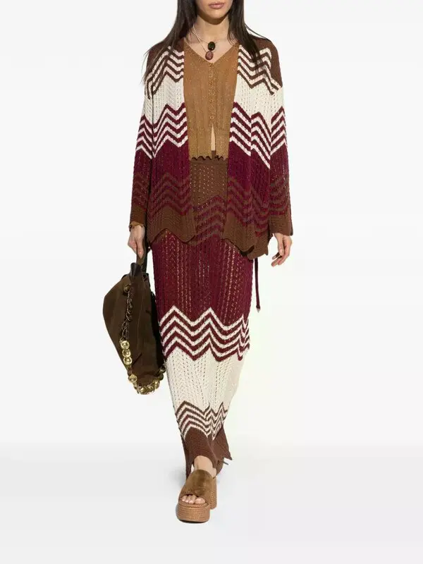 AKEP Flared Sleeve Cardigan