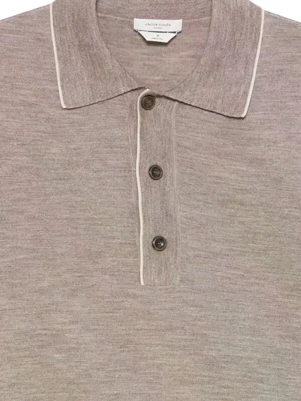 Jacob Cohen Button Short-sleeve Polo Shirt - Neutrals