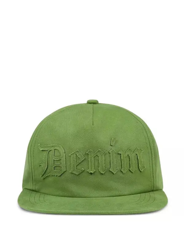 DENIM TEARS Denim Appliqué Cap - Green
