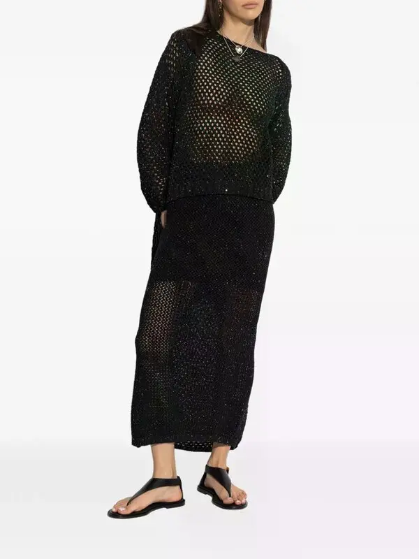 AKEP Sequin-embellished Cardigan