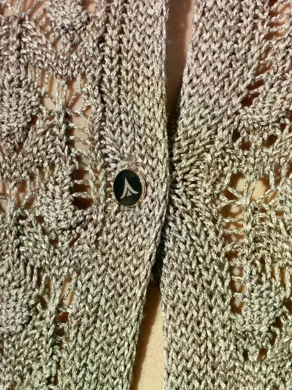 AKEP Openwork Mini Dress