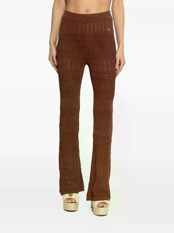 AKEP Openwork Knit Trousers