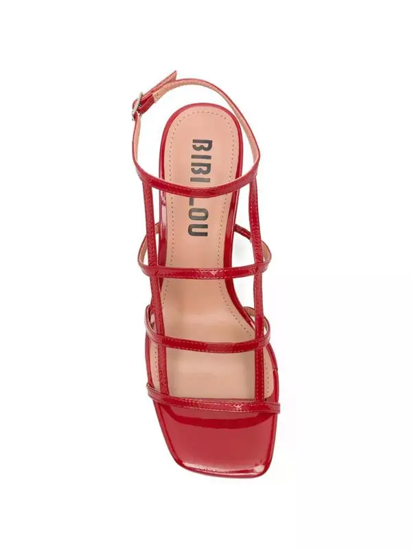 BIBI LOU Lint Strappy Sandals - Red