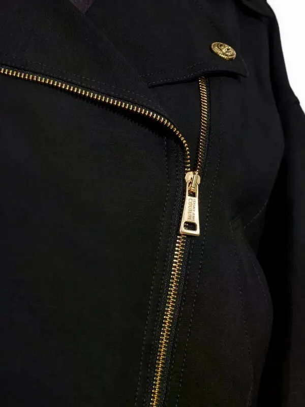 Versace Button Belted Jacket