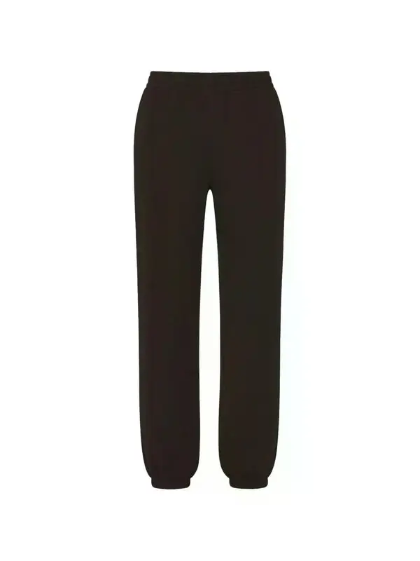 REFORMATION Skye Boyfriend Elasticated Sweatpants - Brown