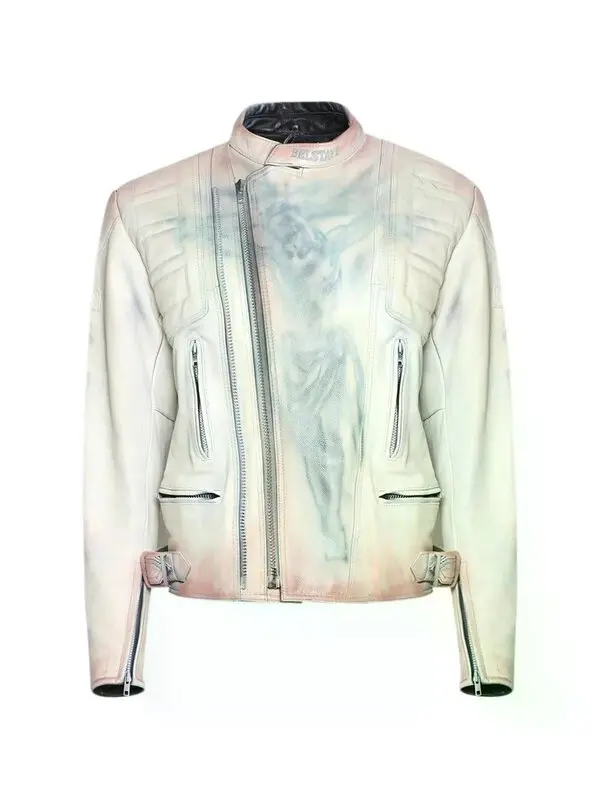 LA MASKARADE Leather Zip-up Jacket