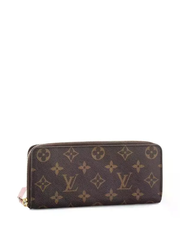 LOUIS VUITTON Clemence Wallet Monogram Canvas Small Wallets - Brown