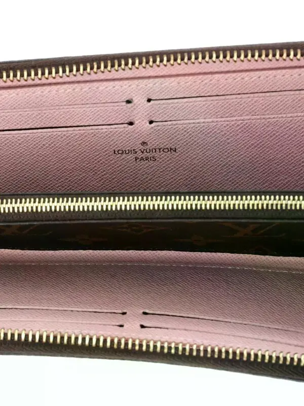 LOUIS VUITTON Clemence Wallet Monogram Canvas Small Wallets - Brown