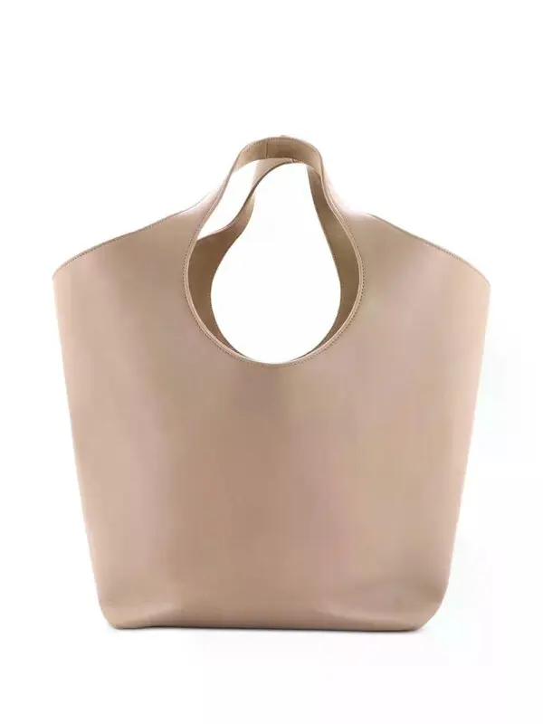 Balenciaga Mary Kate Leather Medium Tote Bag - Neutrals