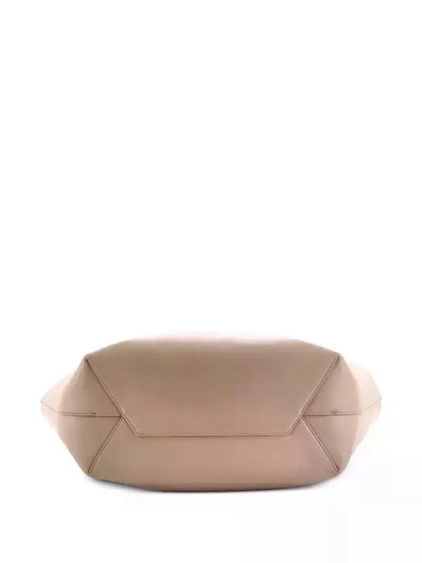 Balenciaga Mary Kate Leather Medium Tote Bag - Neutrals