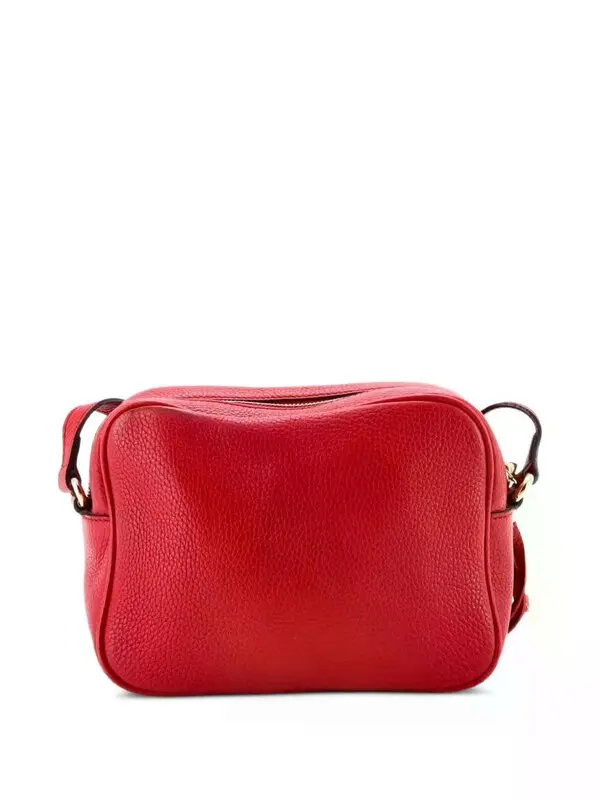 Gucci Soho Disco Leather Small Crossbody Bag - Red