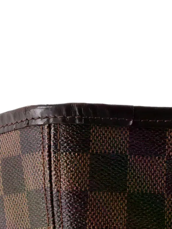 LOUIS VUITTON Neverfull Mm Damier Tote Bag - Brown