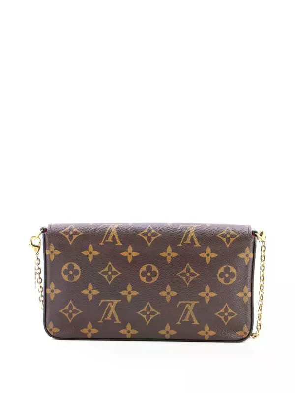 LOUIS VUITTON Felicie Pochette Monogram Canvas - Brown