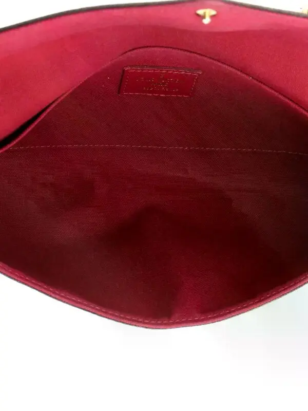 LOUIS VUITTON Felicie Pochette Monogram Canvas - Brown