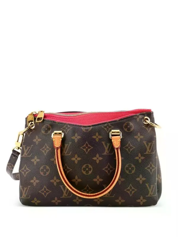 LOUIS VUITTON Pallas Tote Monogram Canvas Bb - Red