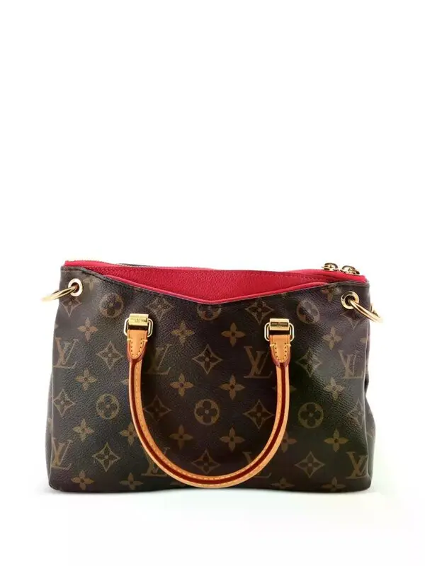 LOUIS VUITTON Pallas Tote Monogram Canvas Bb - Red