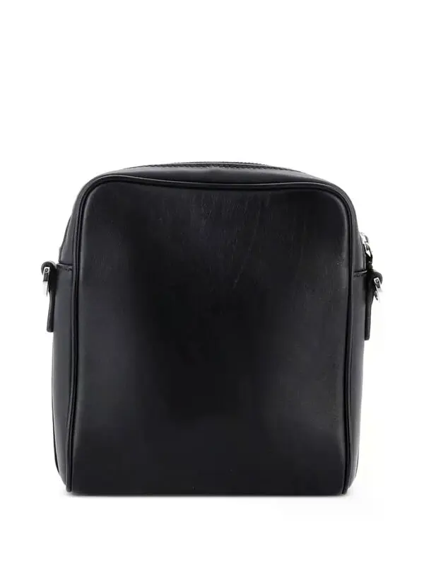 Prada Front Pocket Leather Small Crossbody Bag