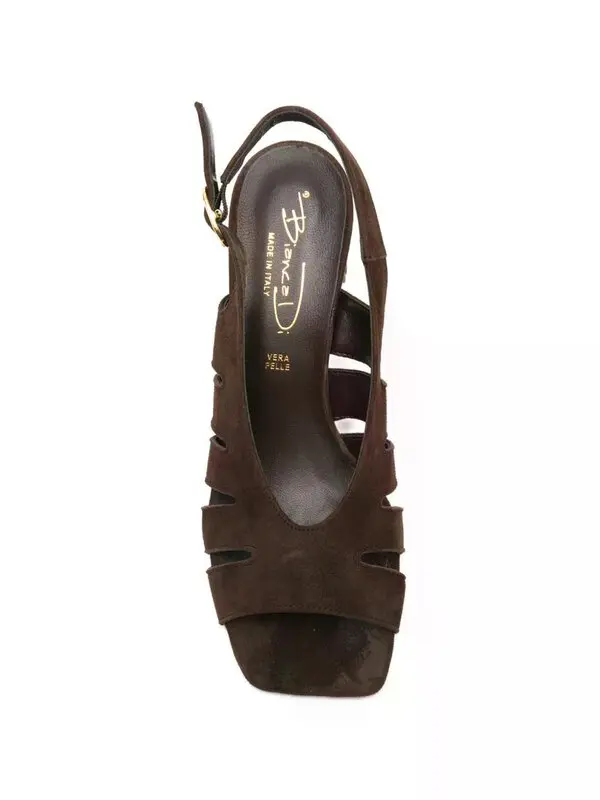 BIANCADI Cutout-detail Slingback Sandals