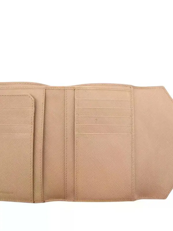 Prada 2010-2025 Saffiano Trifold Envelope Wallet Long Wallets