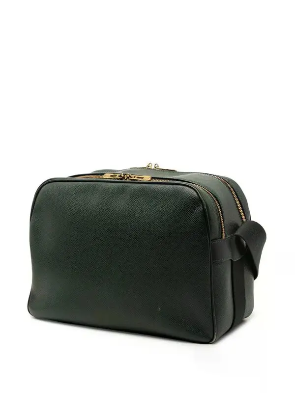 LOUIS VUITTON 2001 Taiga Reporter Pm Crossbody Bag